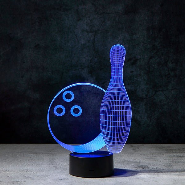 Bowling 3D LED Night Lamp