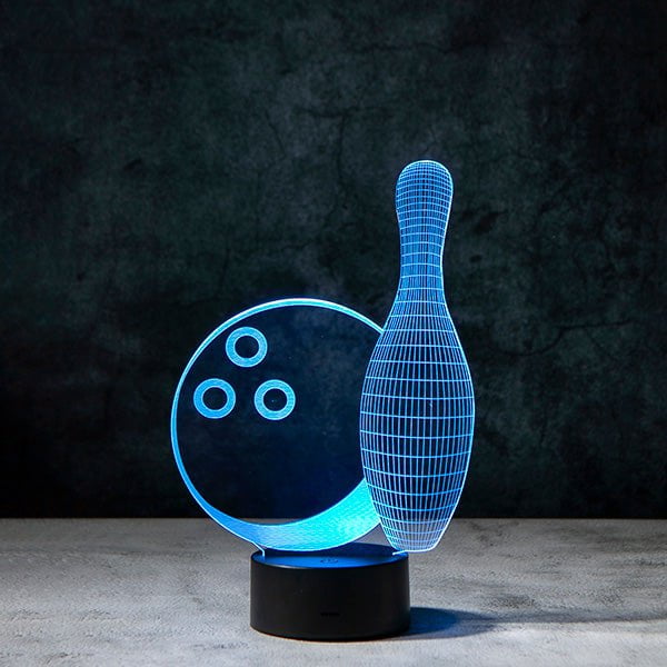 Bowling 3D LED Night Lamp