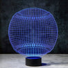 Baseball (Softball) 3D LED Night Lamp