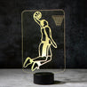 Basketball Player 3D LED Night Lamp
