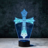 Cross 3D LED Night Lamp