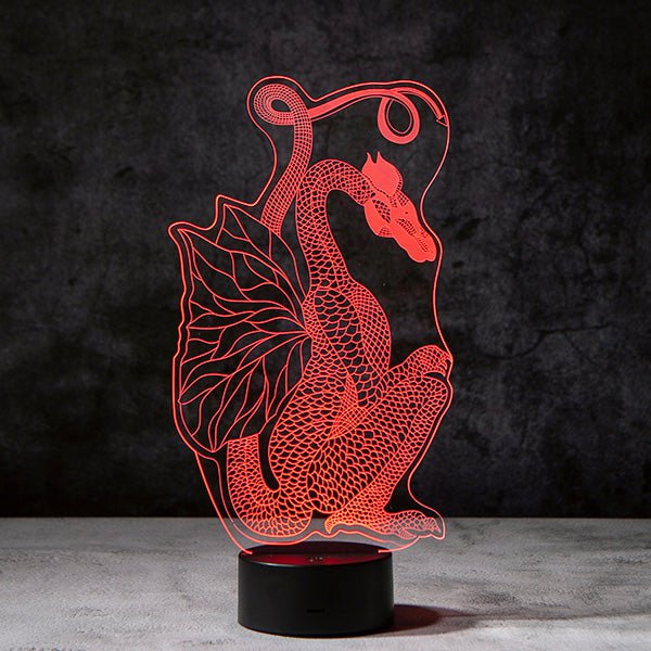 Dragon 3D LED Night Lamp