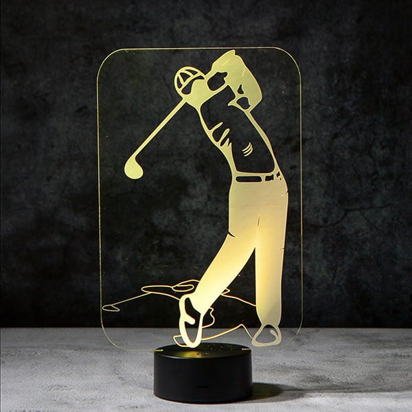 Golf 3D LED Night Lamp
