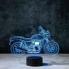 Motorcycle 3D Optical LED Illusion Lamp